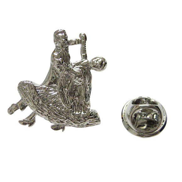 Kiola Designs | Accessories | Silver Toned Ballroom Dancing Lapel Pin ...